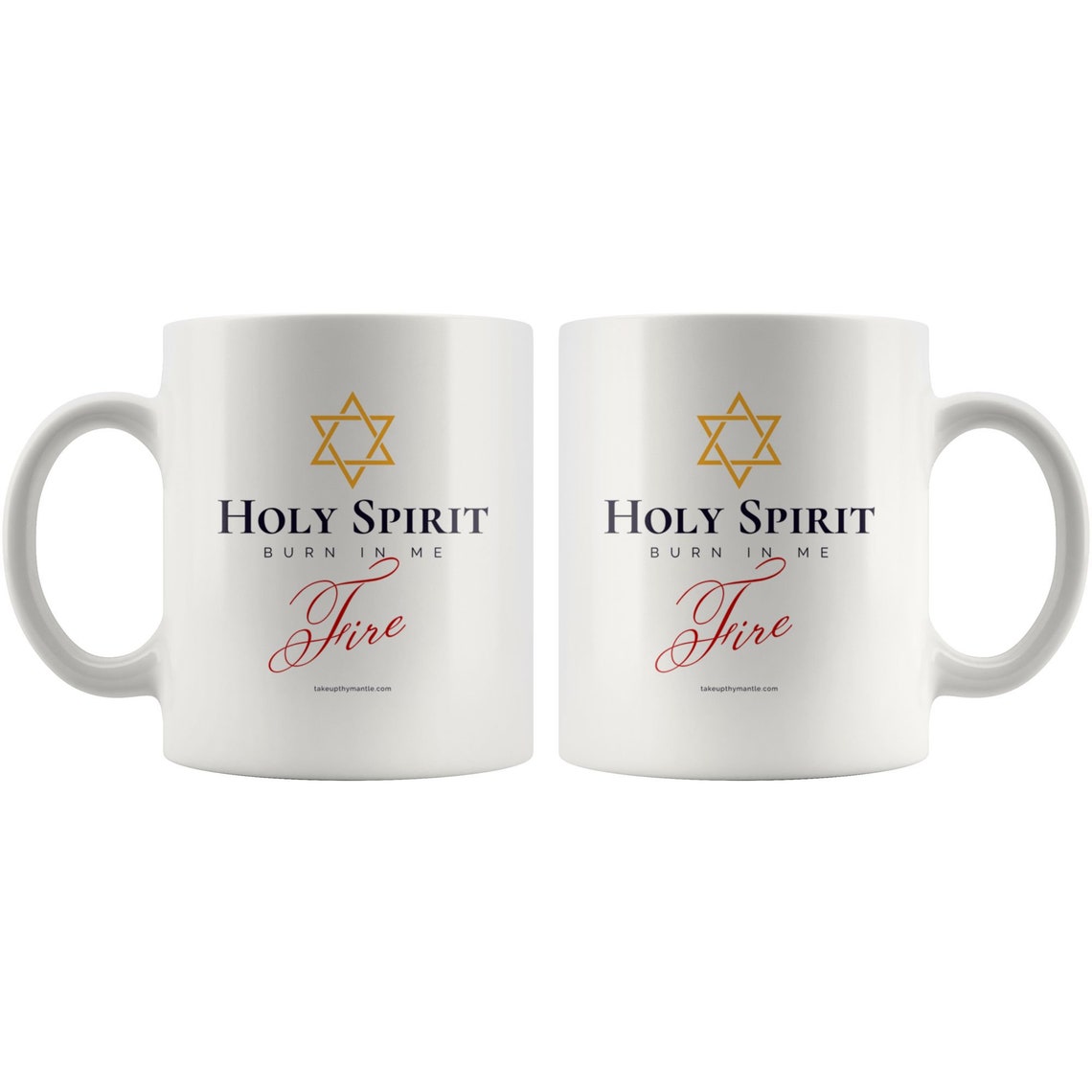 Holy Spirit FIRE Coffee Mug 100% Profit Donated Revival | Etsy