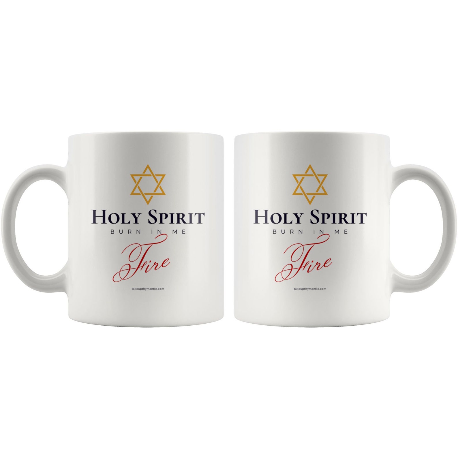 Holy Spirit Fire Yeshua Coffee Mug, Evangelism Mug, Christian Gifts, 2 ...