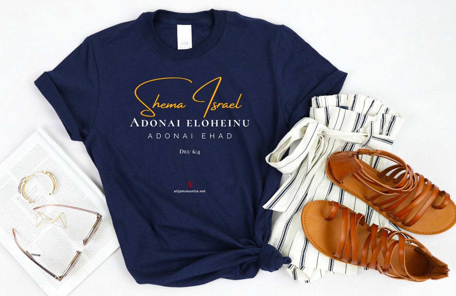 Shema Israel Unisex T Shirt Yeshua T Shirt Deuteronomy - Etsy