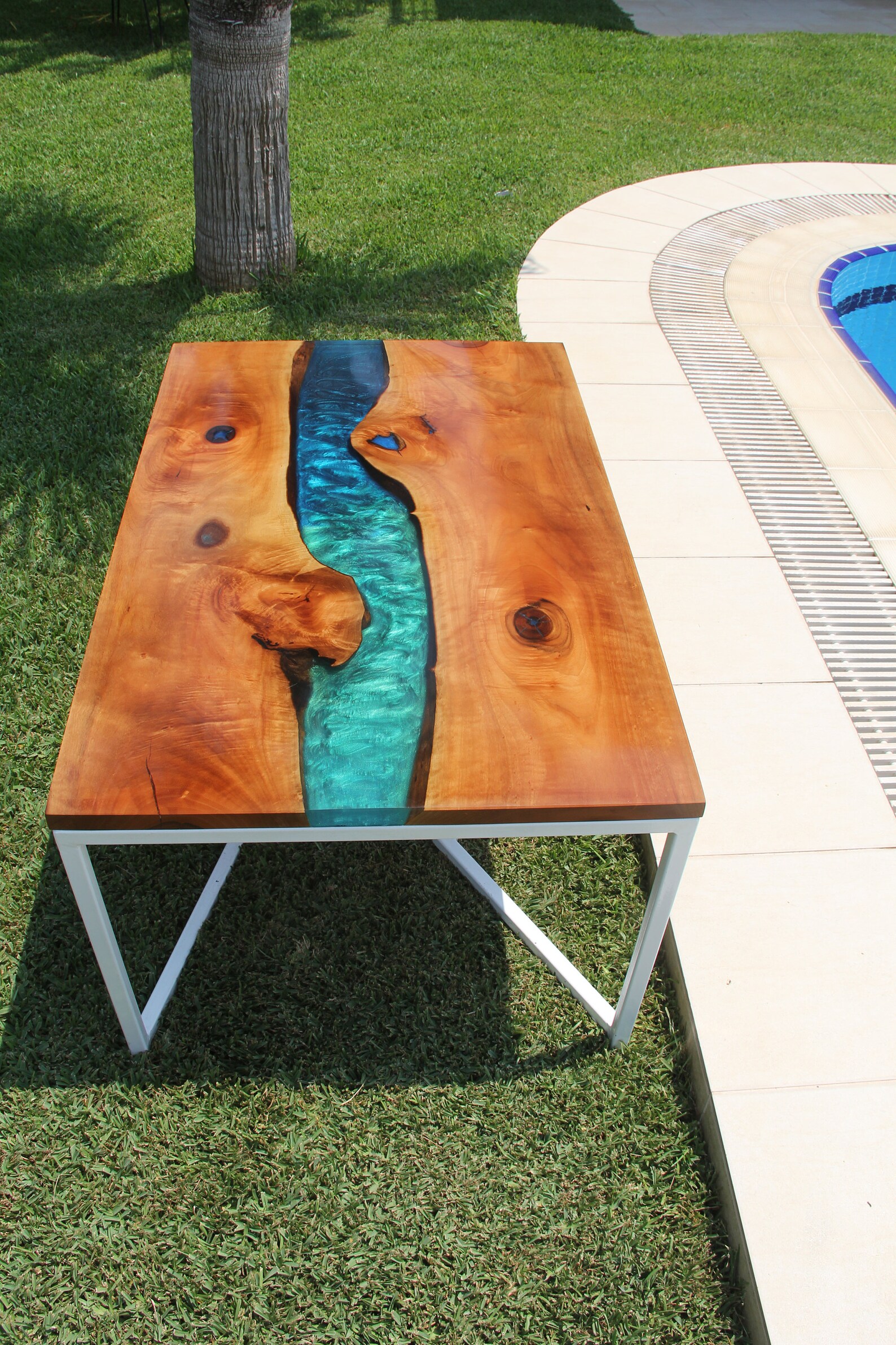 Epoxy River Table, River Coffee Table, Walnut Epoxy River Table, Walnut ...