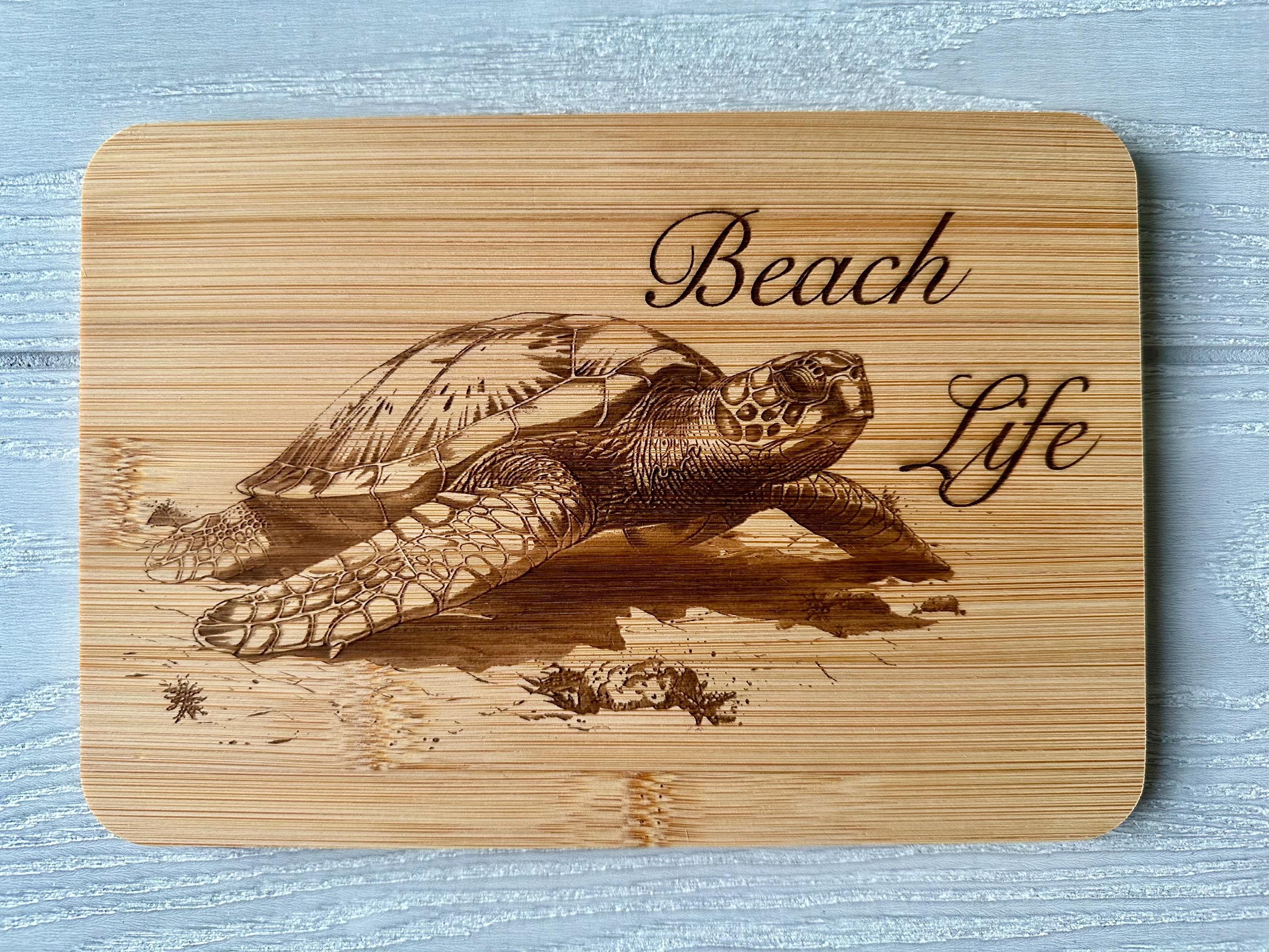Sea Turtle Gift, Sea Turtle Cutting Board, Gift for Ocean Lover, Beach ...