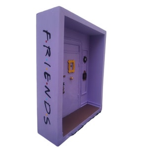 Friends Keyholder, Friends Tv Show Keyholder, Monica's Door Wall ...
