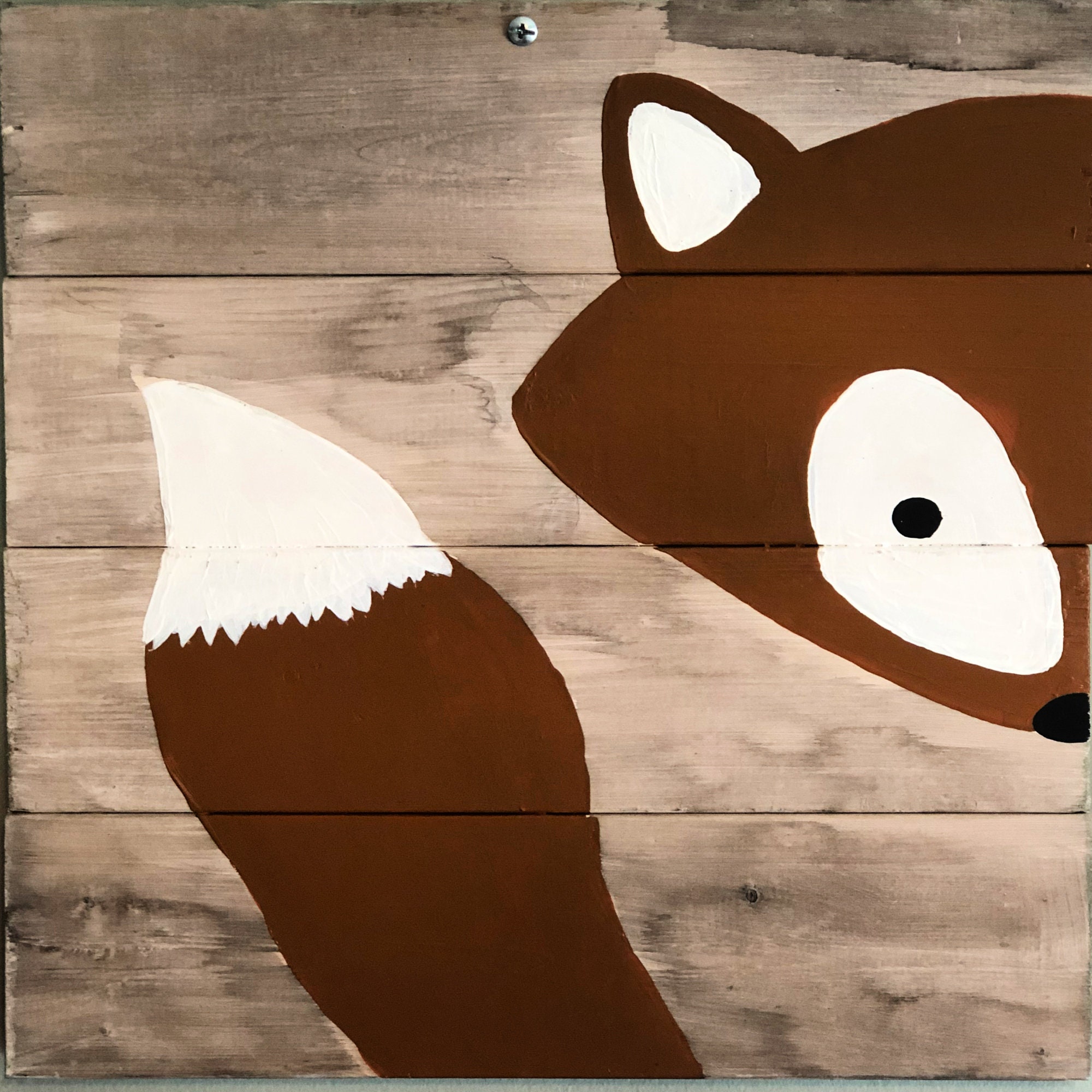 Forest Critters Set of 4 // Forest Animal Wall Art// Woodland | Etsy