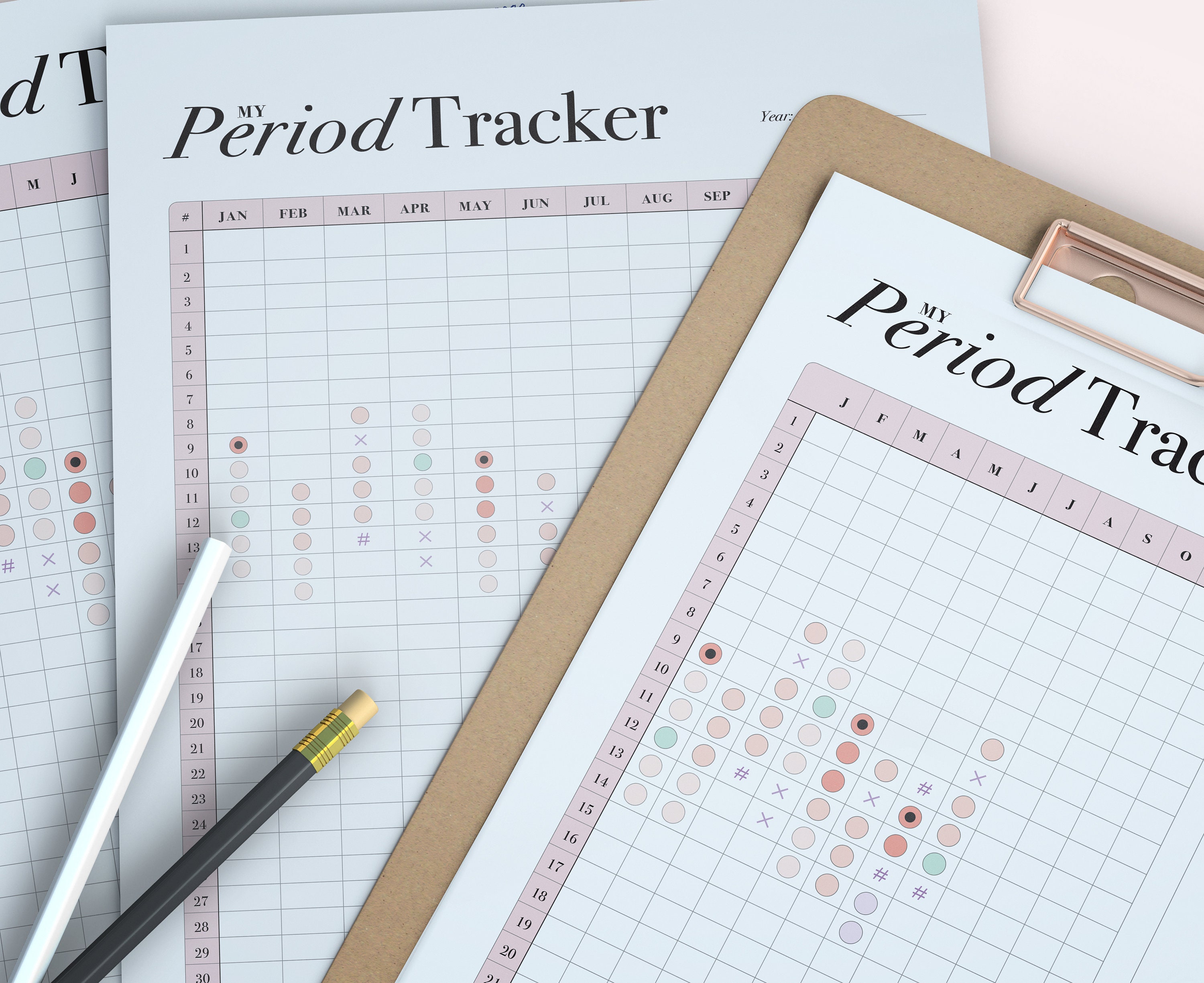 Period Tracker Printable Menstrual Cycle Planner Period | Etsy