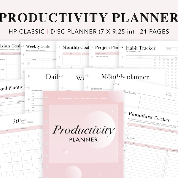 Time Management Planner - Etsy