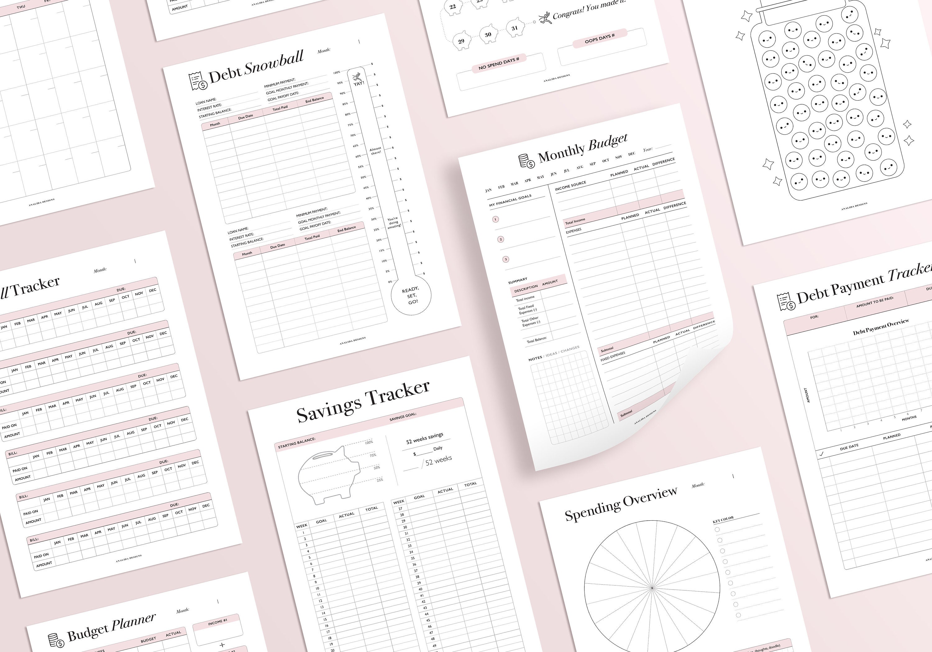 Ultimate Life Binder Printable Bundle Life Organizer Workout - Etsy Canada