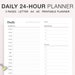10 Minute Planner Printable, Happy Planner Classic Insert, Time ...