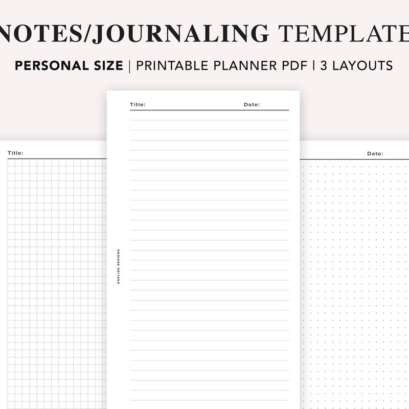 Note Paper - Etsy