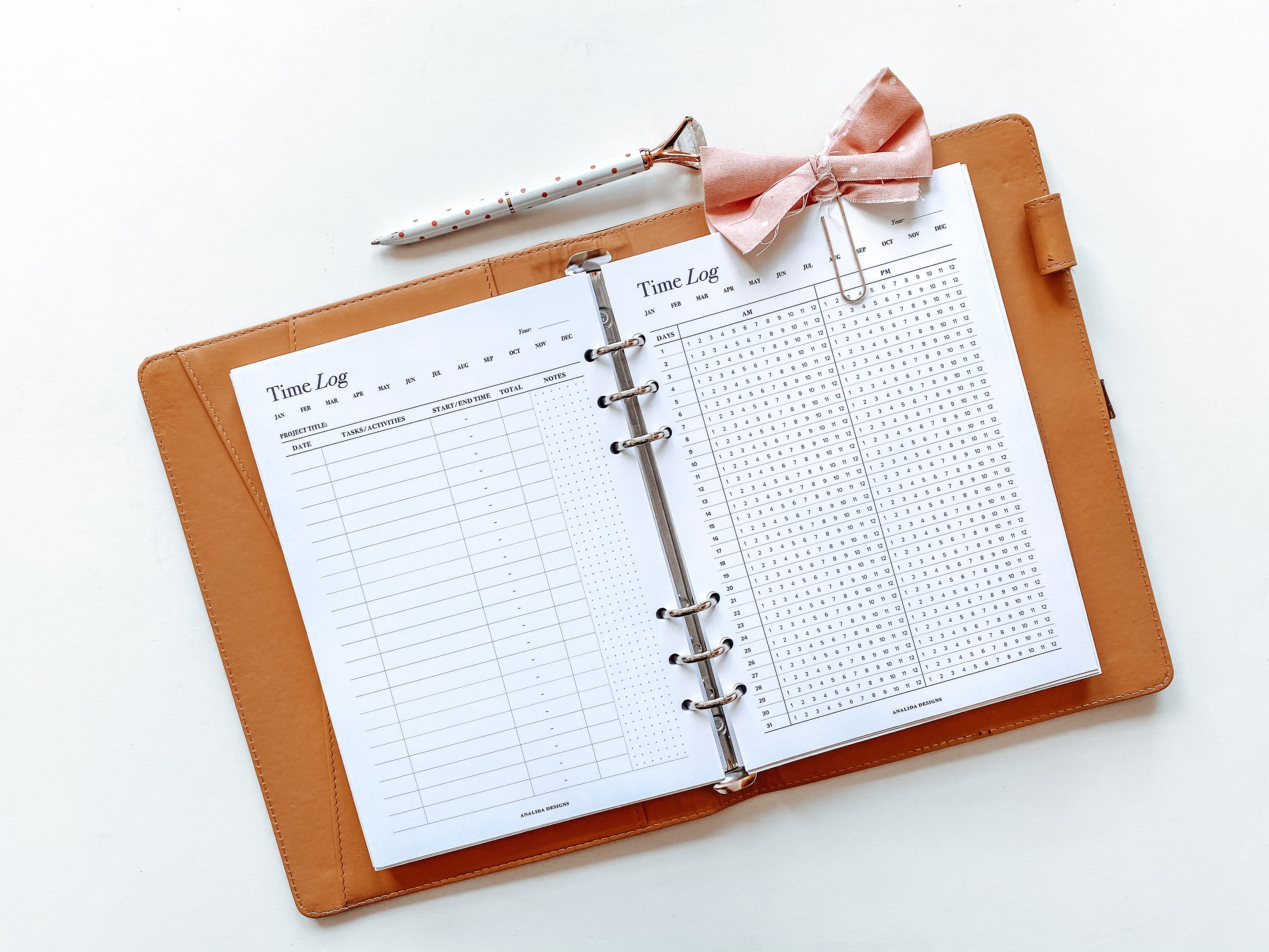 Time Tracker Printable Time Log Time Blocking Template Time - Etsy Canada