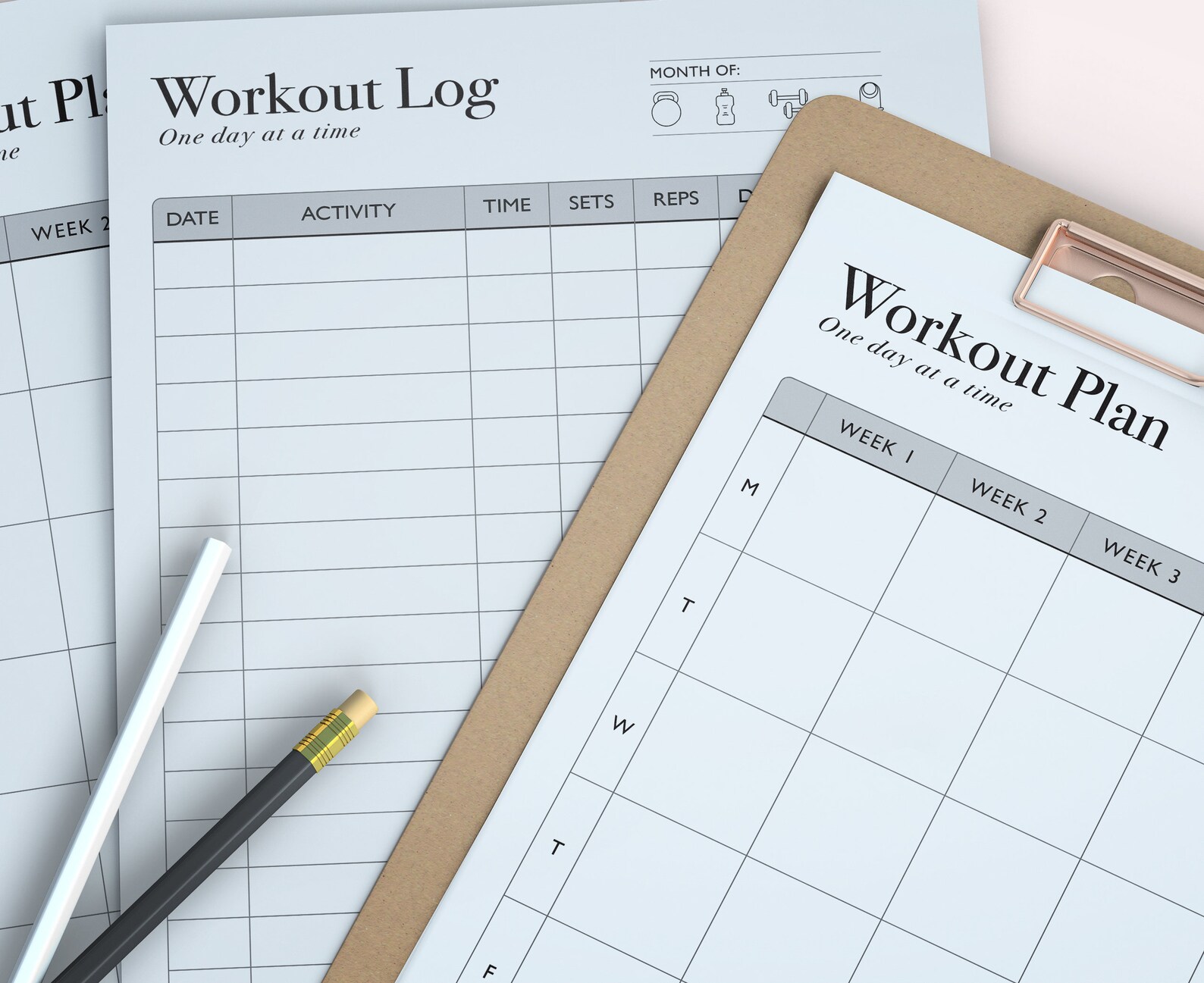 POCKET Workout Planner Printable Exercise Log Workout - Etsy