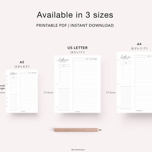 Printable Inbox Planner Inserts, Inbox Tracker, Inbox System, to Do ...