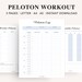 Fitness Habit Tracker Printable | Daily Workout Tracker, Workout ...