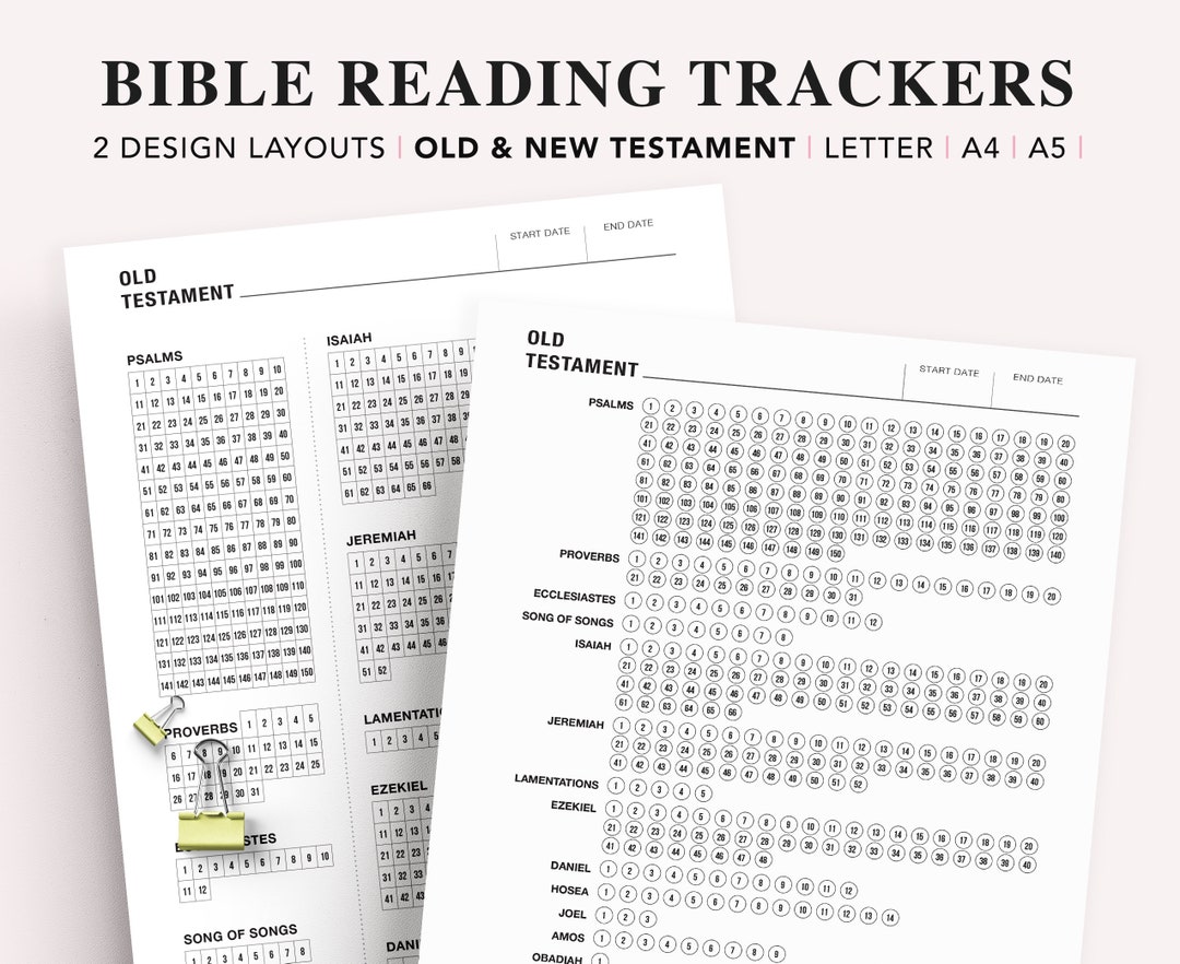 Bible Reading Log Checklist, Bible Study Planner, Bible Tracker, Christian Planner, Scripture ...