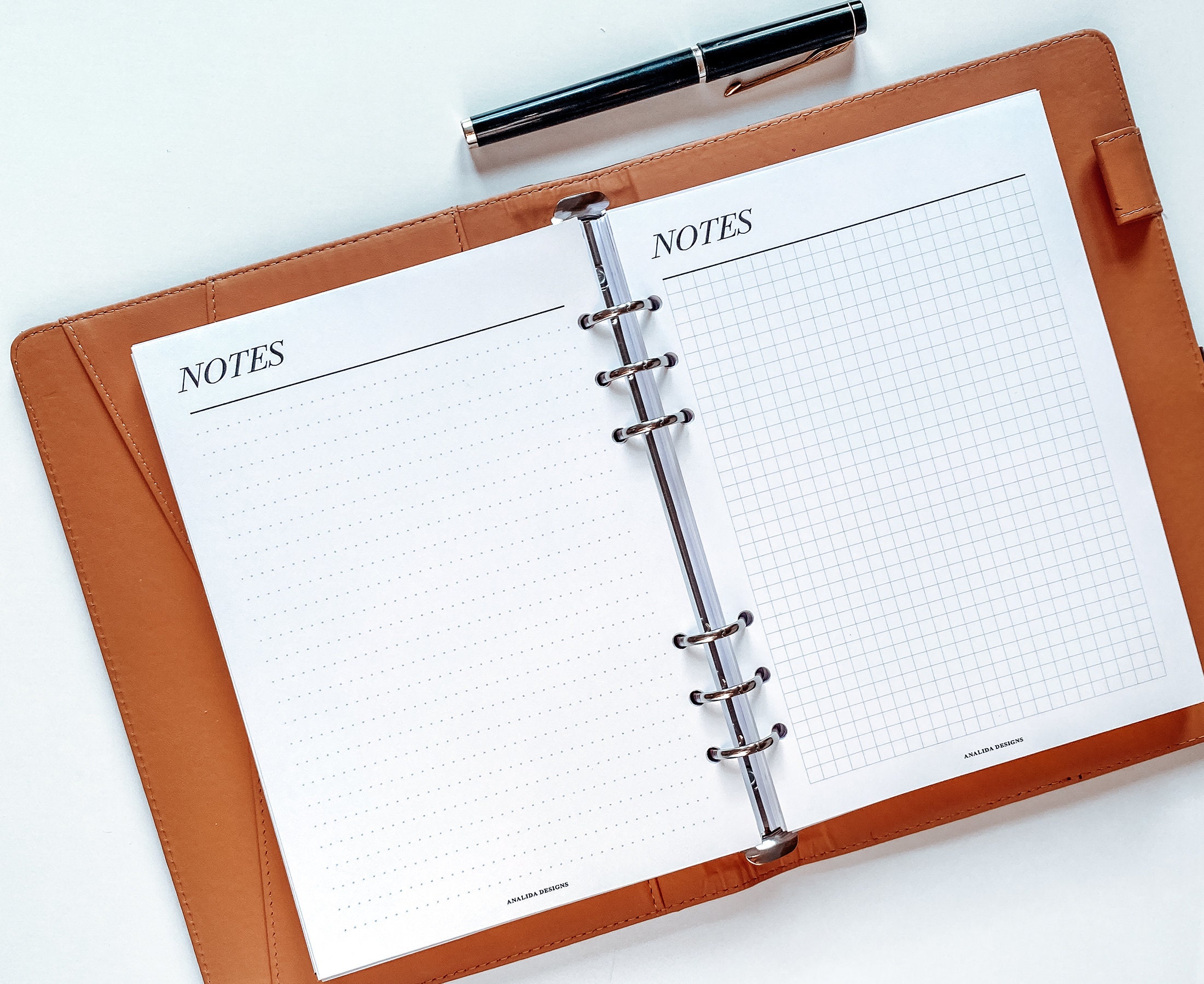 Note Paper Doted Grid Lined Square Printable Writing Paper - Etsy