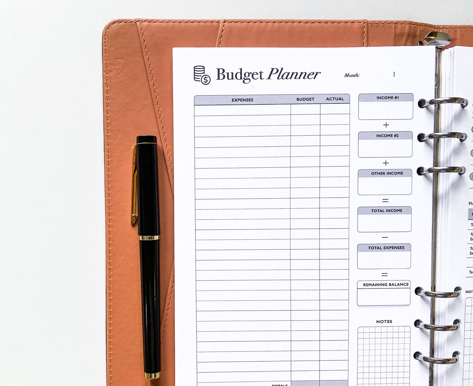 Budget Planner Printable Savings Tracker Expense Tracker | Etsy Canada