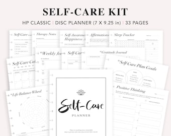 Self Care Planner Printable Mental Health Journal - Etsy