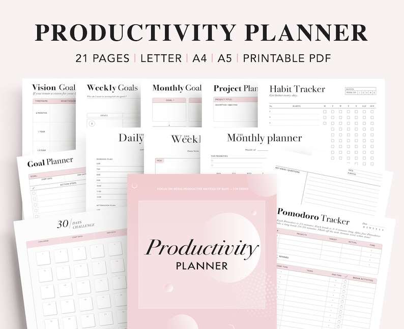 Ultimate Life Binder Printable Bundle Life Organizer Workout - Etsy Canada