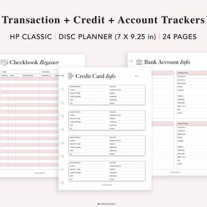 Financial Planner Bundle Printable, Happy Planner Insert, Savings ...