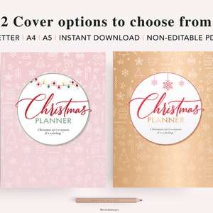 Christmas Planner Printable, Holiday Planner, Christmas Budget ...