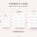 Social Media Planner Template Instagram Post Tracker Content - Etsy