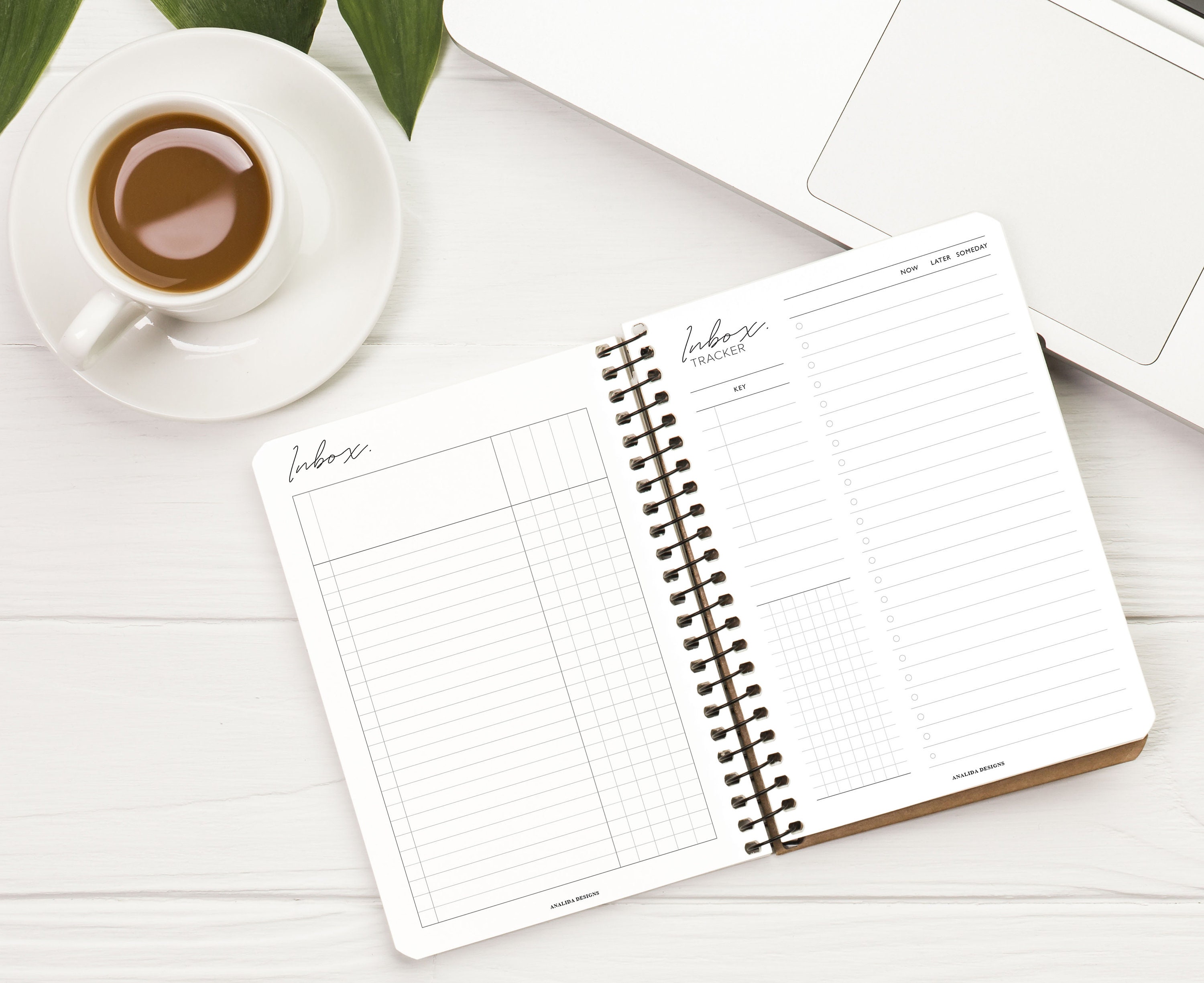 Printable Inbox Planner Inserts: A5 Filofax Tracker (PDF) - Etsy