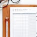 A6 Medication Chart, Printable Medication Tracker, Medical Planner ...