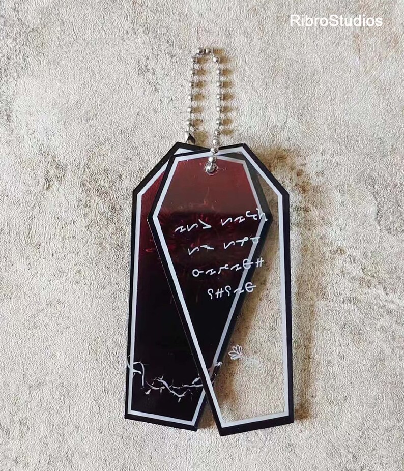 Baldur's Gate 3 Astarion Artistic Acrylic Keychain - Etsy Australia