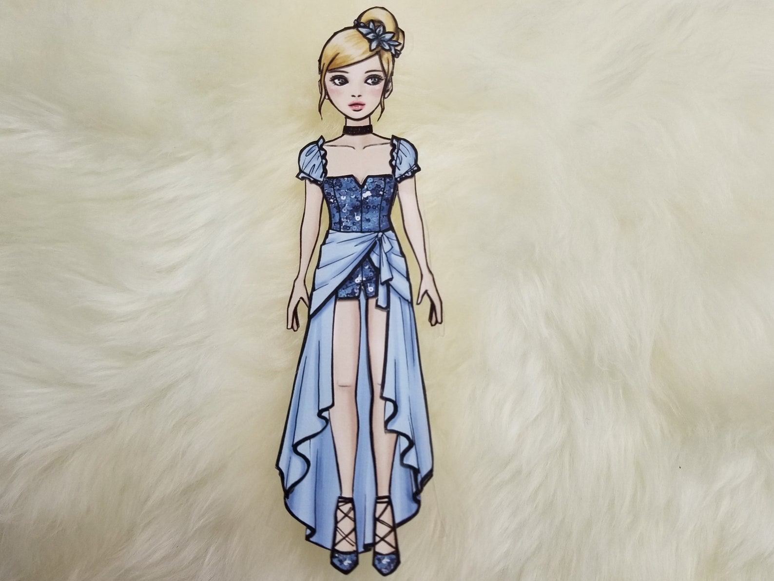 Coco Paper Doll Cindy: Printable Digital Download Dress up Paper Toy ...
