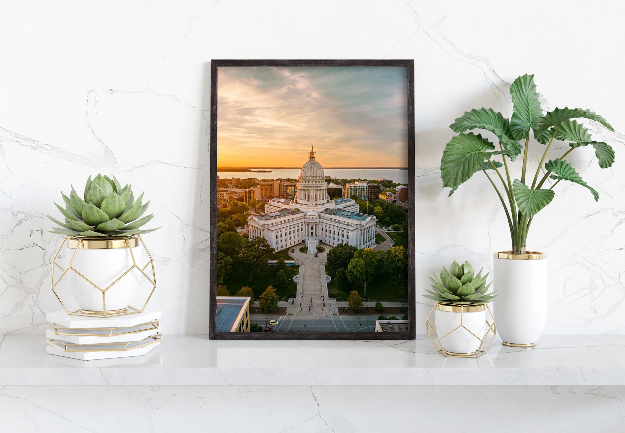 Wisconsin Capitol Sunset Print, Madison Capitol Sunset Print, Madison ...