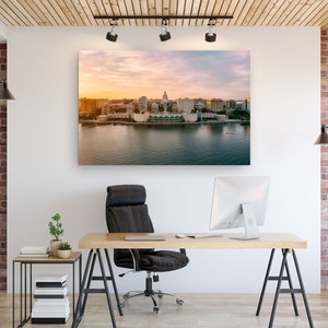 Wisconsin Capitol Sunset Print, Madison Capitol Sunset Print, Madison ...