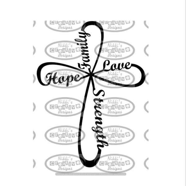 Infinity Cross - Etsy