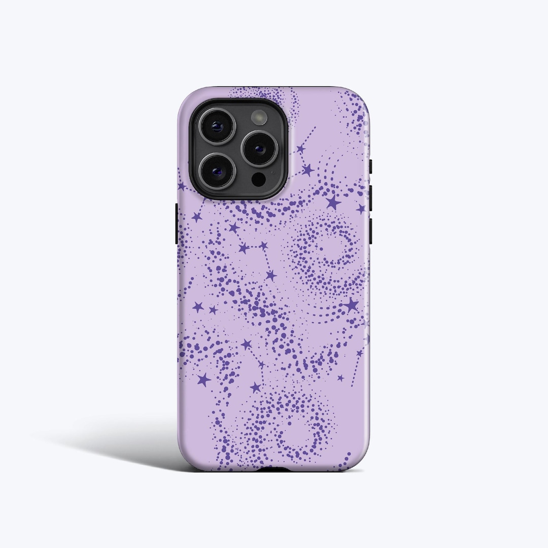 SOLAR STARS Lilac Phone Case, iPhone 16 Pro Max Case, iPhone 15 Case ...