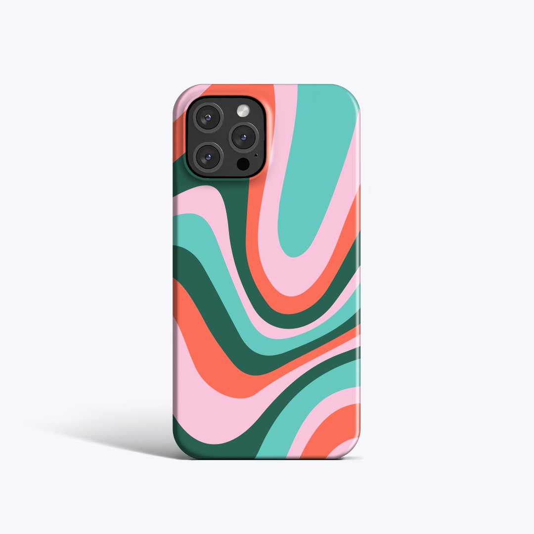 ABSTRACT GROOVY Phone Case for iPhone 15 Pro Case, iPhone 12 Case ...