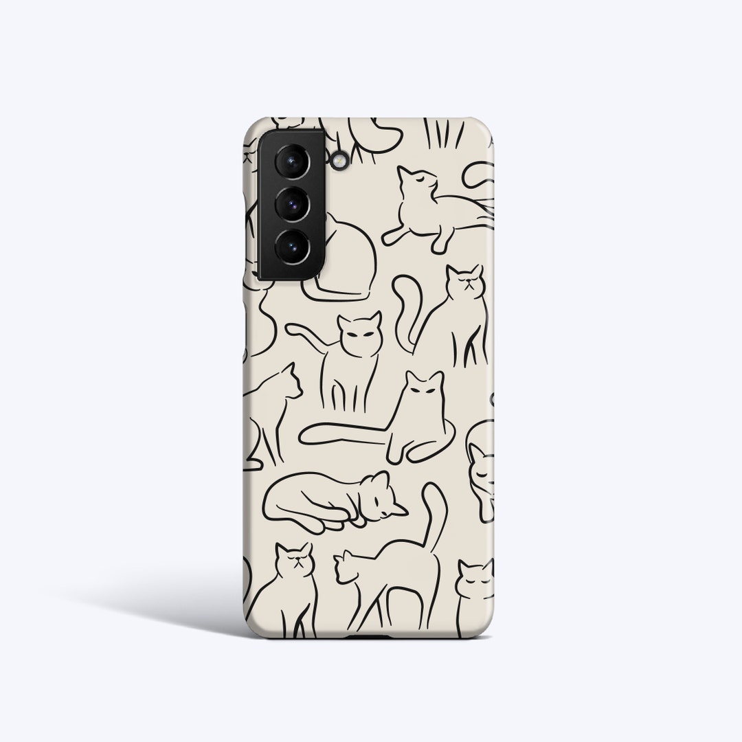 HAND DRAWN Cats for Samsung Galaxy S23 Plus Case Galaxy S22 - Etsy
