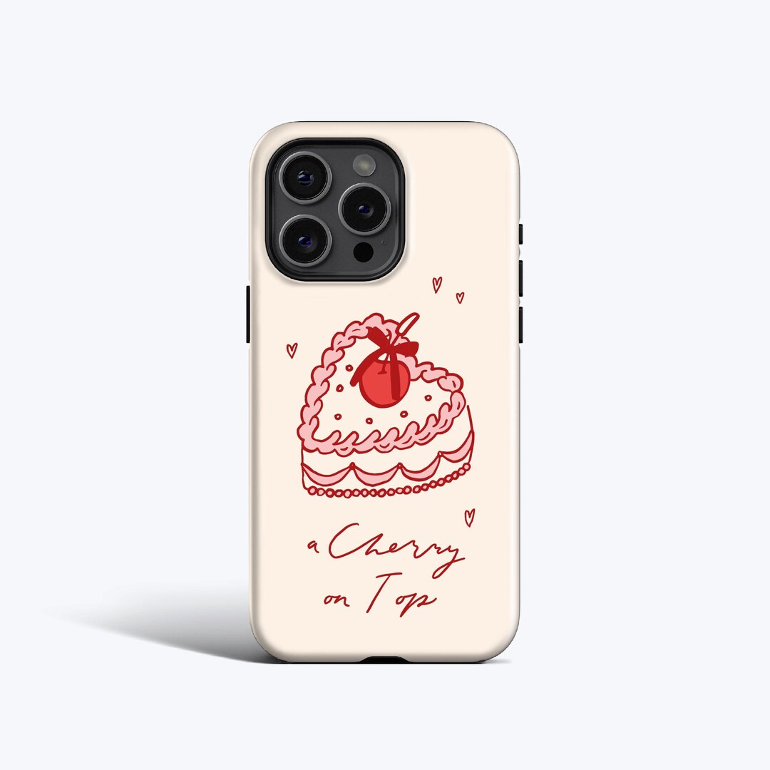 RETRO CAKE Phone Case for iPhone 16 Pro Case, iPhone 15 Case, iPhone 14 ...