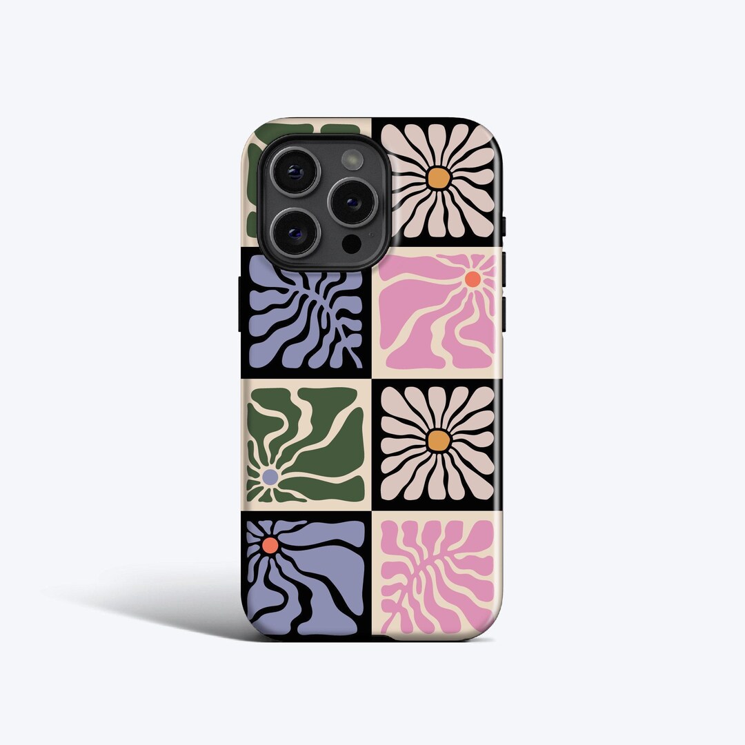 SUMMER OF FLEURS Phone Case | Retro Vintage Floral, Covers for iPhone ...