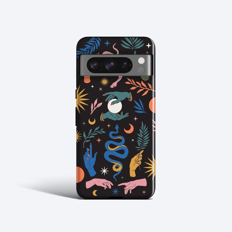 Snake Moon Phone Case - Etsy UK