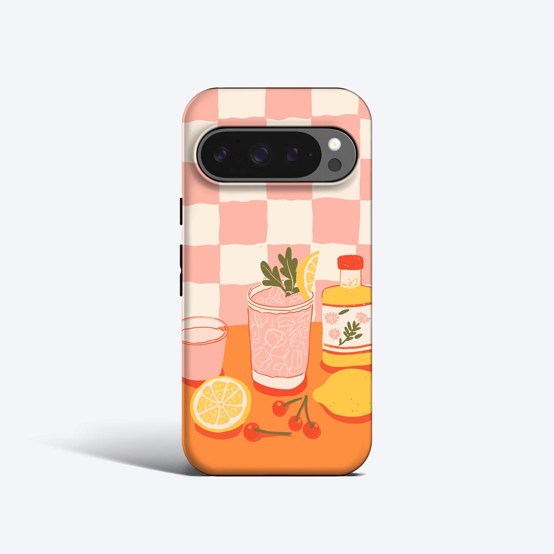Pink Gin Phone Case - for Pixel 10, 9 Pro Xl, 9a, 8a, 8 Pro, 7 Pro, 6a ...