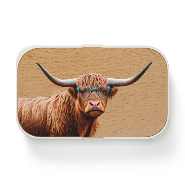 Highland Cow Lunch Bag - Etsy UK