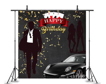 007 Photo Backdrop | Etsy