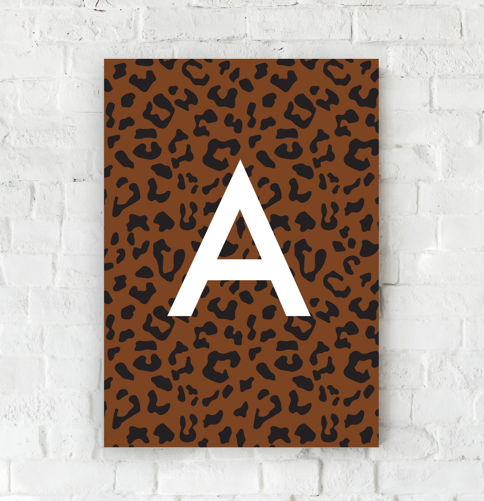 Panter Poster Letter Babykamer - Etsy