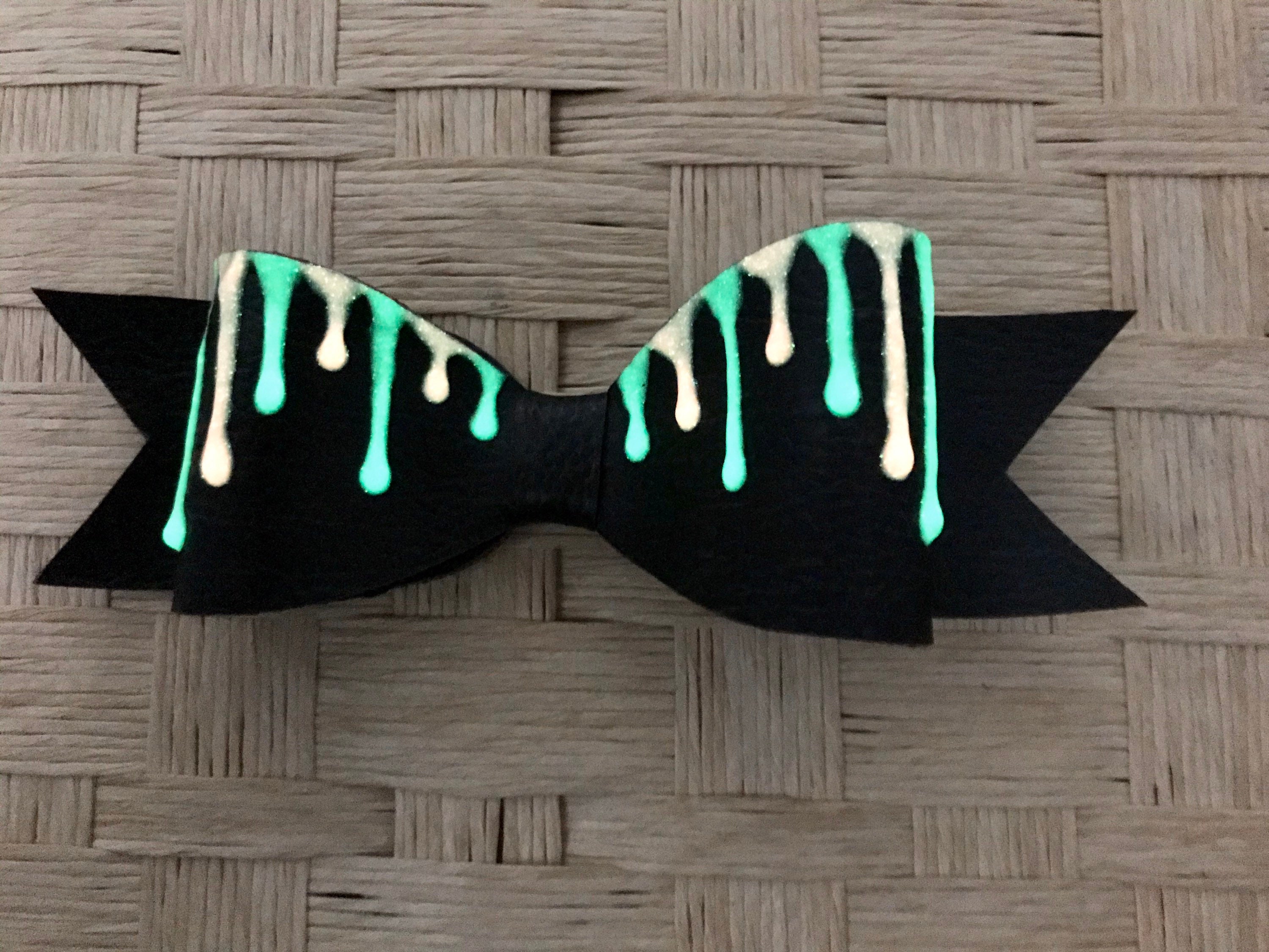 Pink and Green Glow in the Dark Drip Vampire Pastel Goth Emo | Etsy