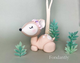 Deer Cake Topper | Etsy