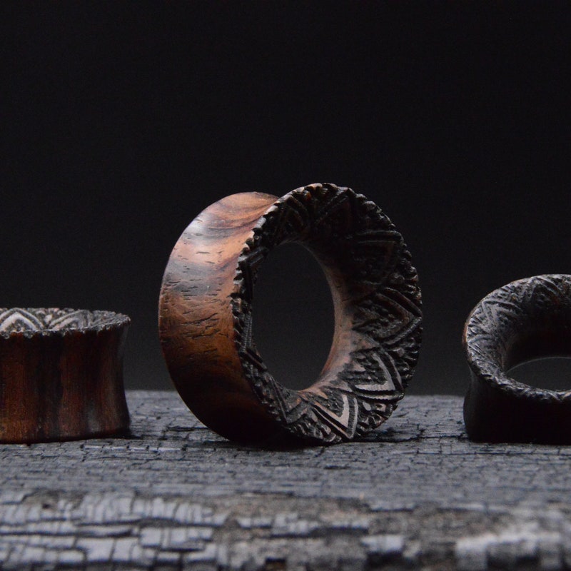 Wood Ear Gauges - Etsy