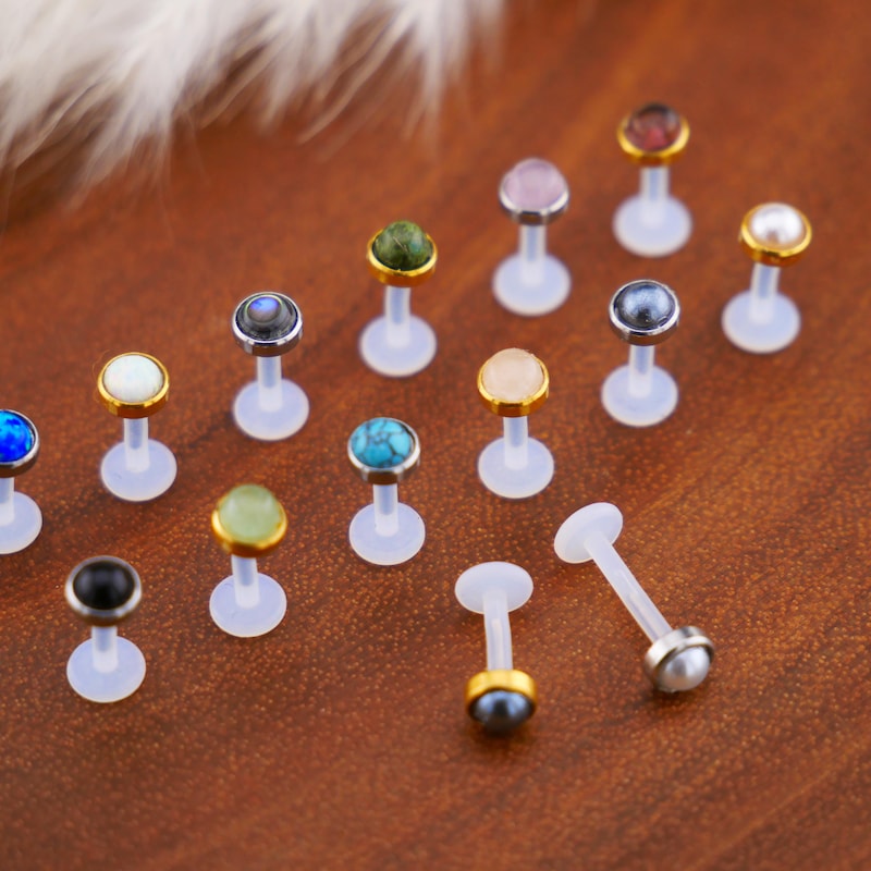 Labret edelsteine - Etsy.de