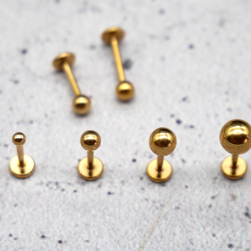 Labret Piercing - Etsy