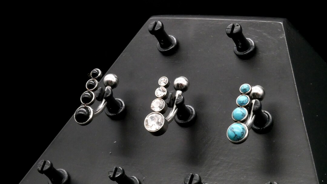 Belly Button Piercing Surgical Steel - 1 M/14 - Etsy