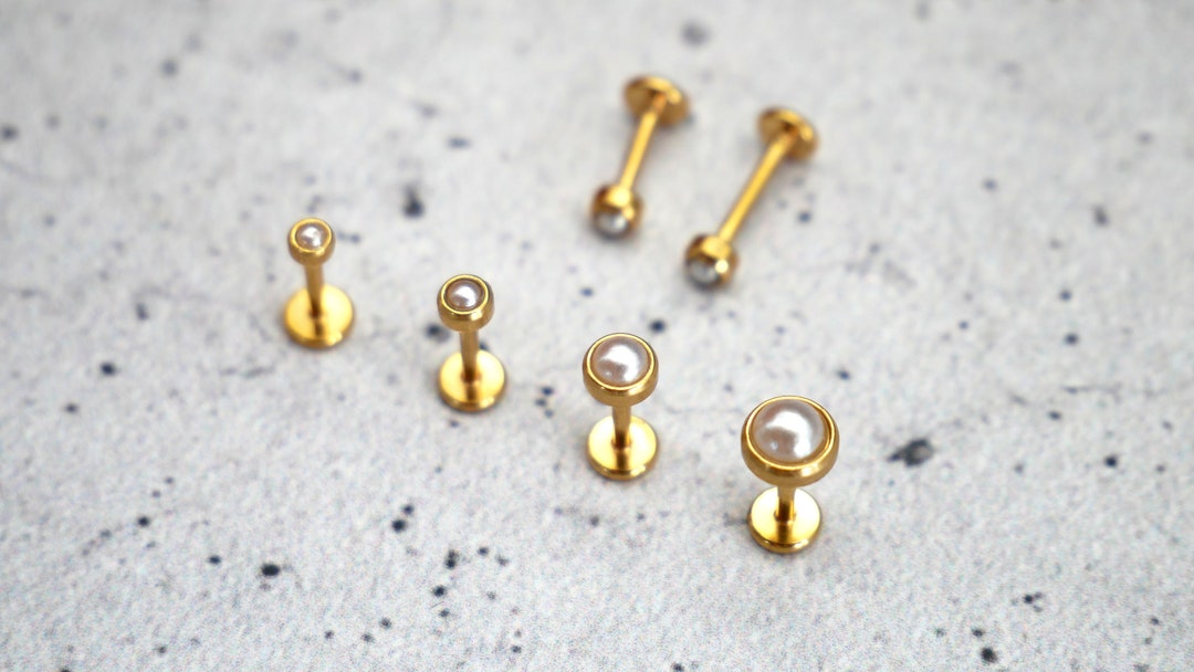 Piercing/labret/medusa/tragus Surgical Steel - 1C/07 - Etsy