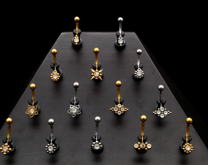 16G Butterfly Eyebrow Ring/rook Barbell/curved Barbell/rook Earring ...