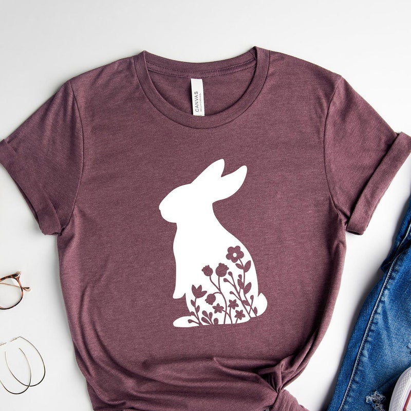 Rabbit Silhouette - Etsy